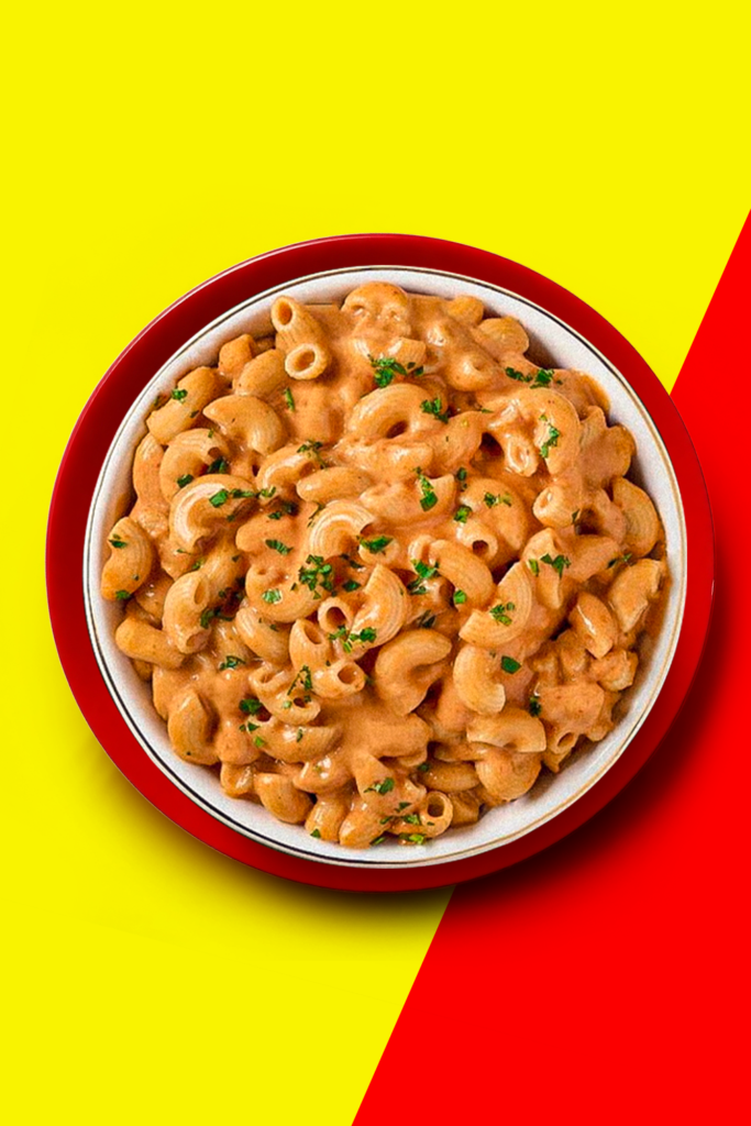 Coditos con tomate y queso - Pastas La Muñeca